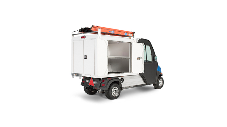 Club Car introduces improved van boxes - Golf Course Industry
