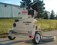 Bulk pneumatic blower - Golf Course Industry