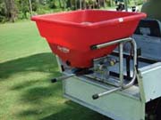 M80 broadcast spreader - Golf Course Industry