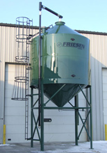 Sandstor sand silo - Golf Course Industry