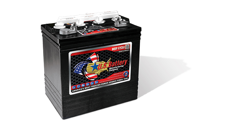 U.S. Battery offers more power with 8-volt battery redesign - Golf ...