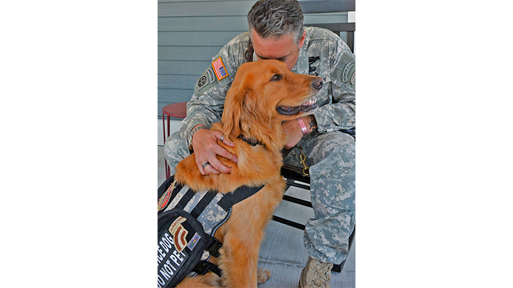 Virginia club assists K9s for Warriors. - Golf Course Industry