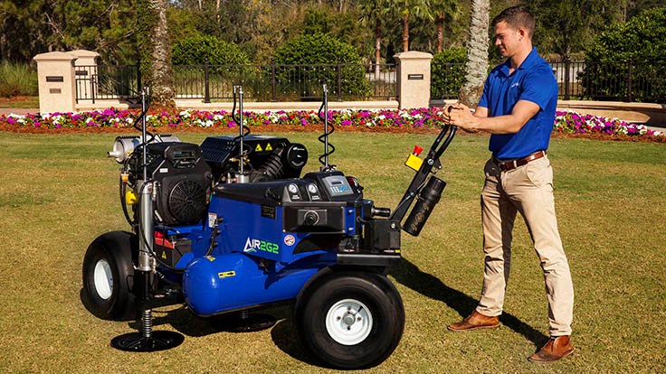 Perform Soil CPR With Air2G2 Technology - Golf Course Industry