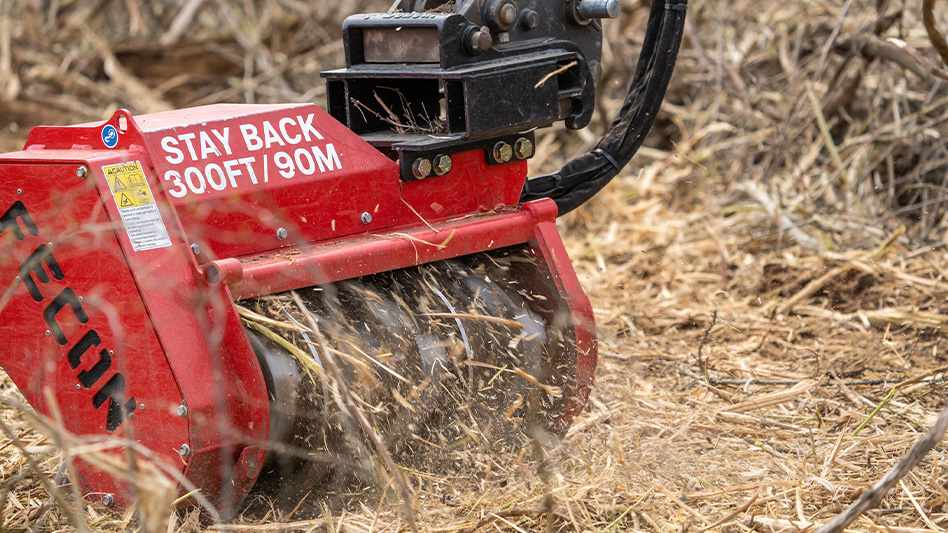 Fecon introduces new compact excavator mulcher - Golf Course Industry