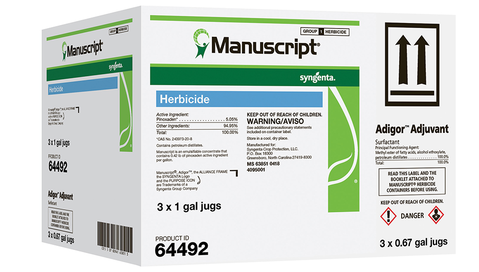 Manuscript label enhanced to include uses on cool-season turf - Golf ...